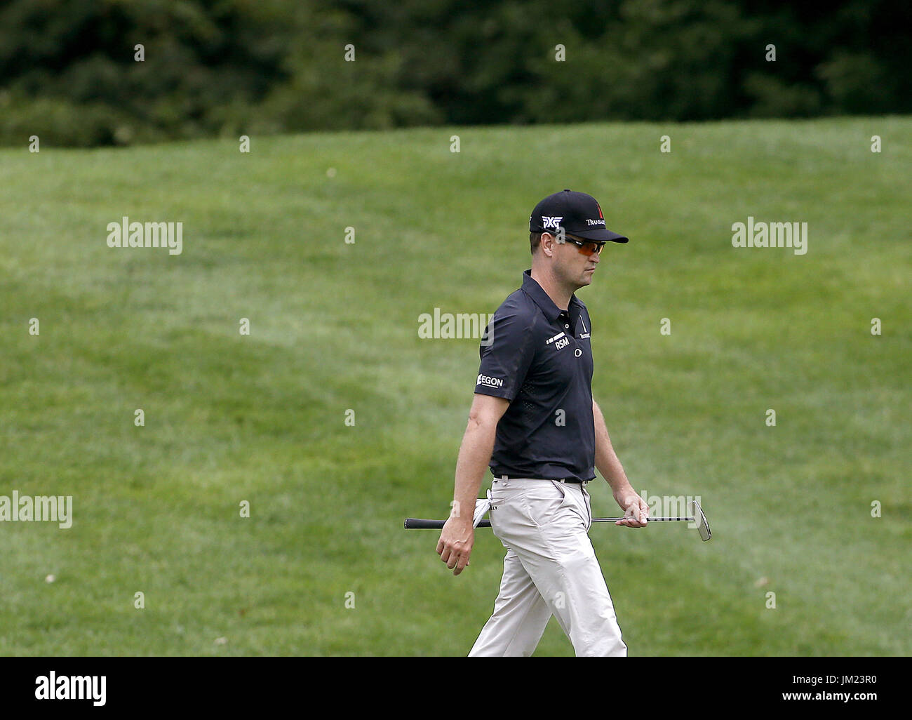 July 13, 2017 - Silvis, Iowa, U.S. - Zach Johnson during the first ...