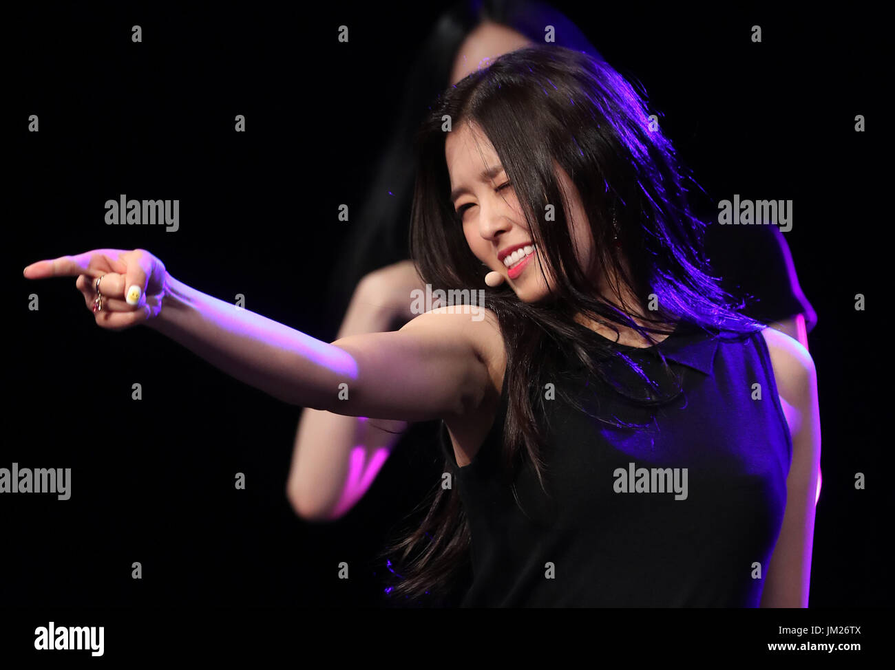 S. Korean girl group P.O.P South Korean girl group P.O.P performs ...