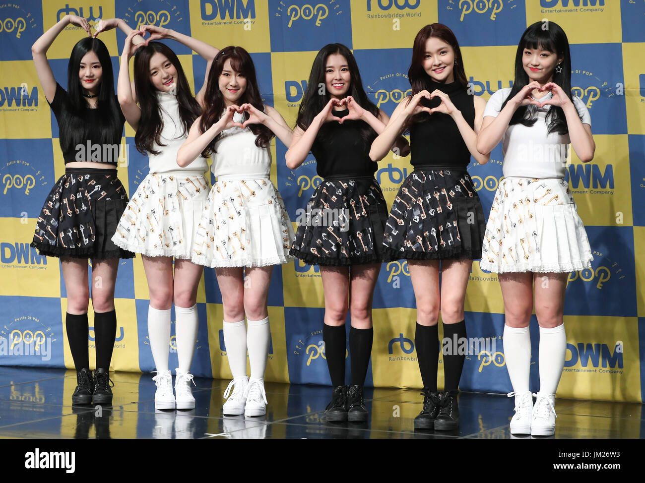 S. Korean girl group P.O.P South Korean girl group P.O.P performs ...