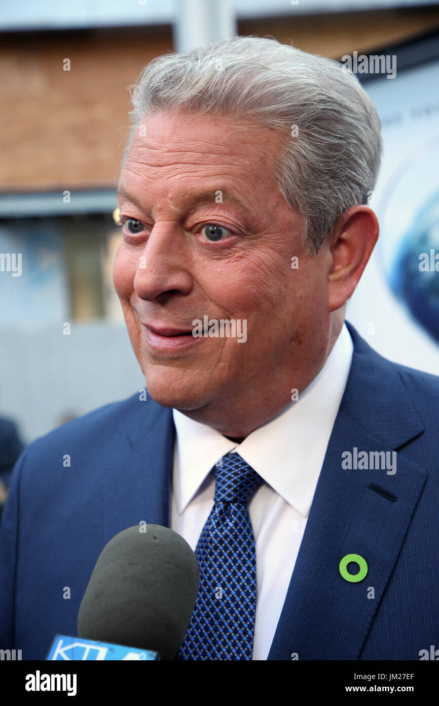 Los Angeles, Ca, USA. 25th July, 2017. Al Gore at An Inconvenient Sequel: Truth To Power ...