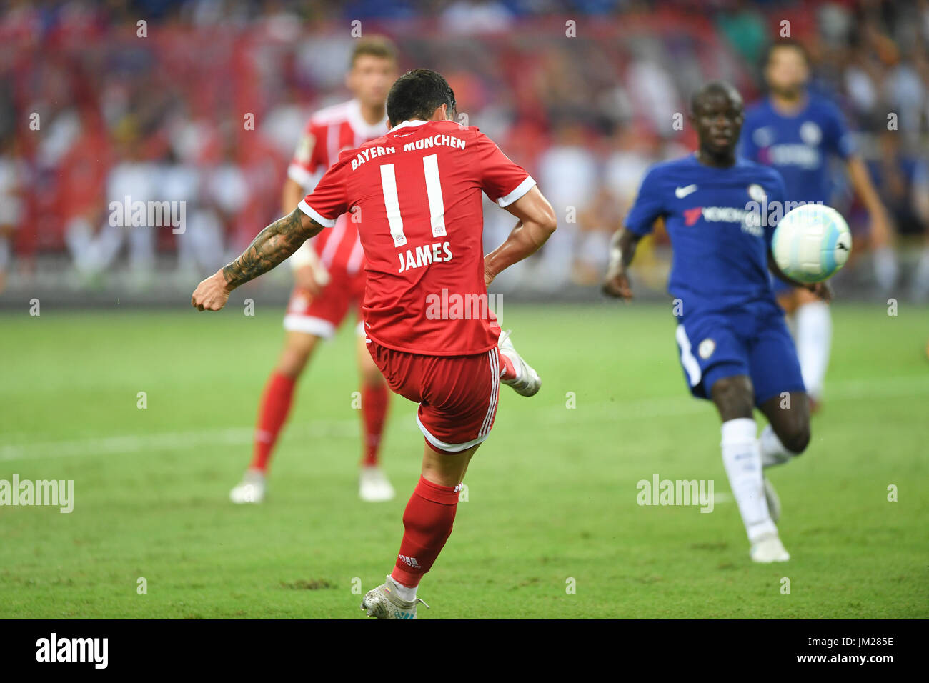 FC BAYERN, James Rodriguez, CHELSEA FC VS FC BAYERN 25 July 2017: 2017 ...