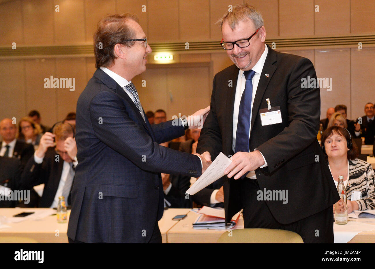 Furth Im Wald, Germany. 26th July, 2017. German Federal Minister of ...