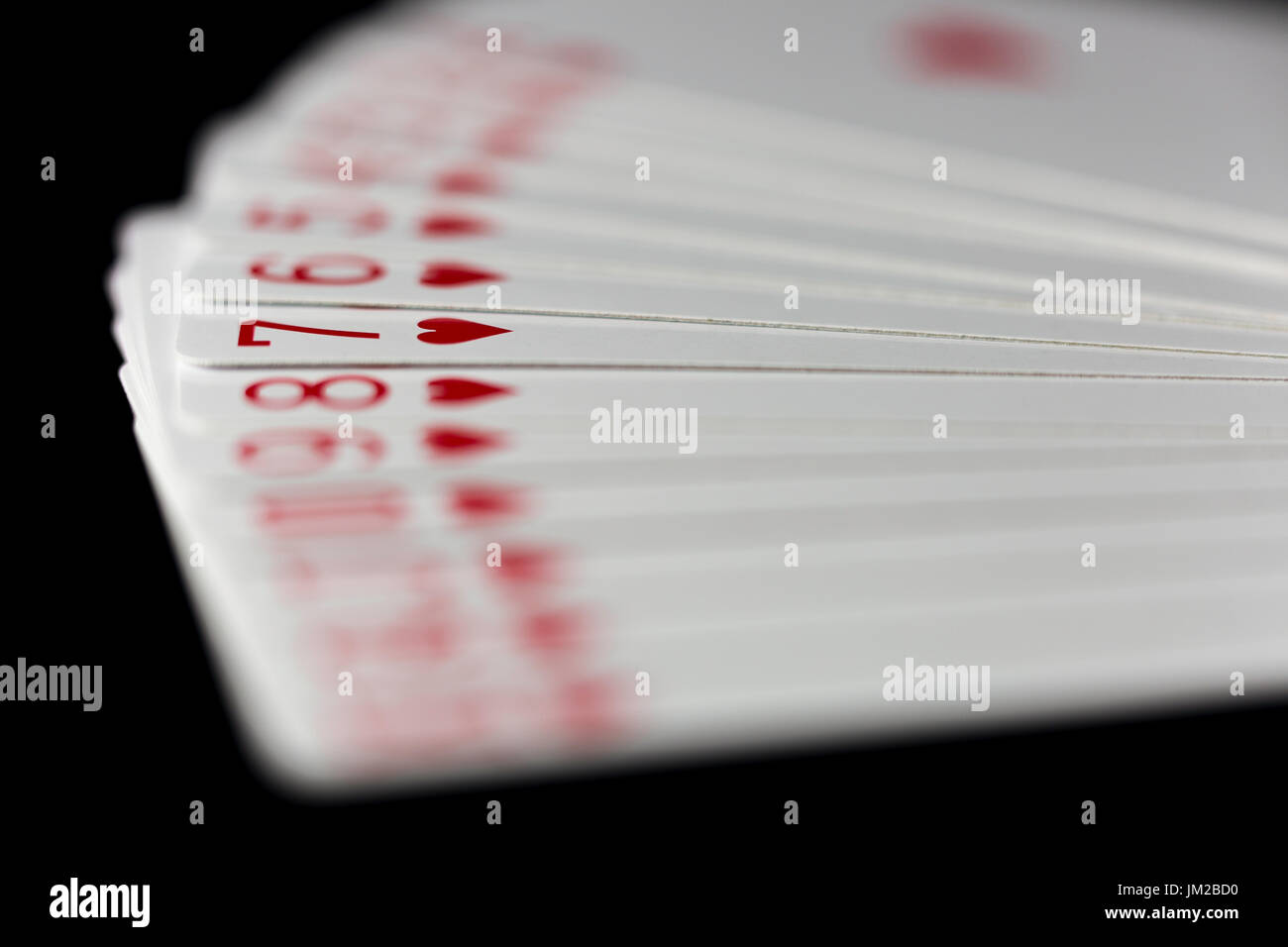 Playing cards spread out hi-res stock photography and images - Alamy