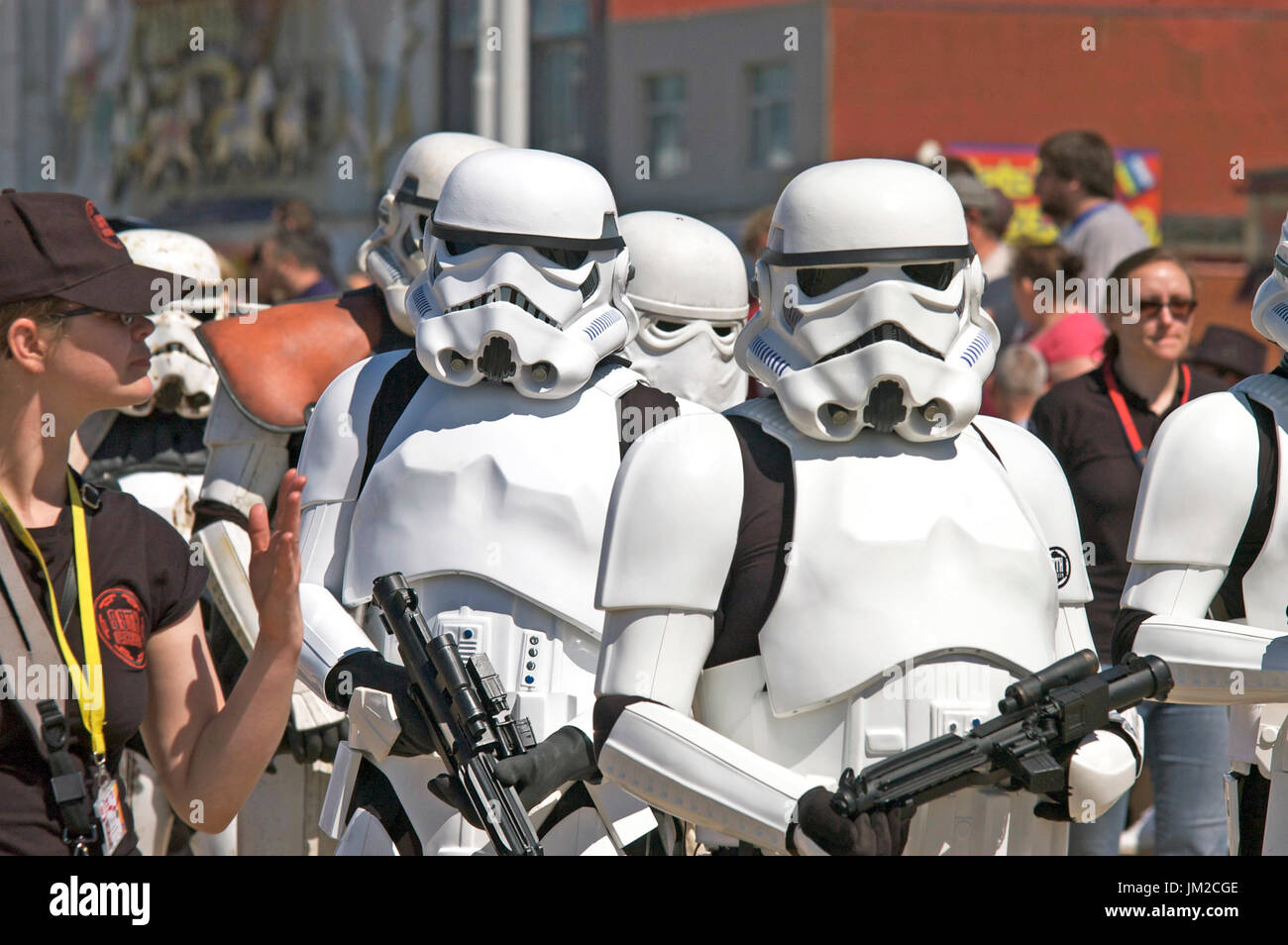 Star Wars star troopers in the Blackpool International Carnival Stock ...