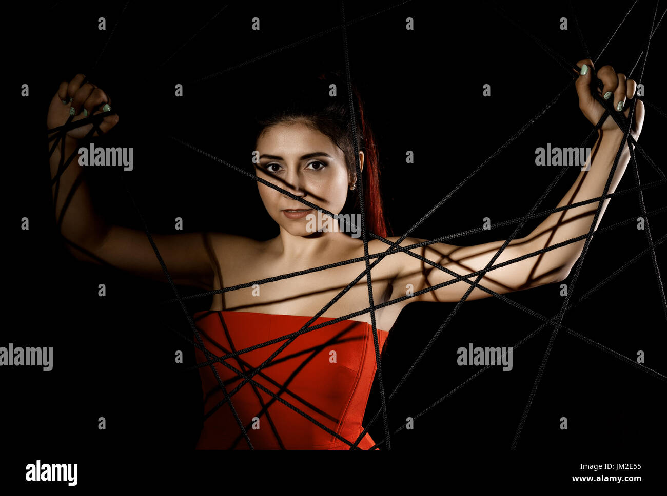 Hobble dress hi-res stock photography and images - Alamy