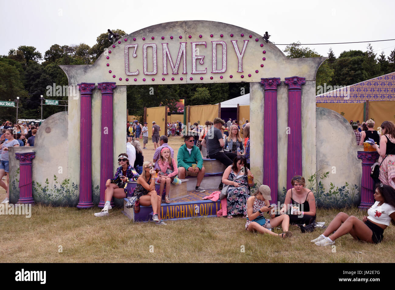 Park festival entrance hi-res stock photography and images - Alamy