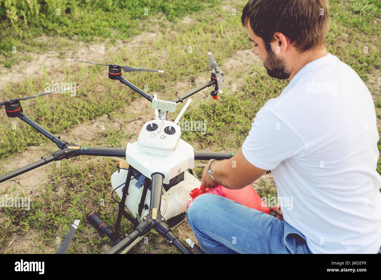 Agricultural drones hi-res stock photography and images - Alamy
