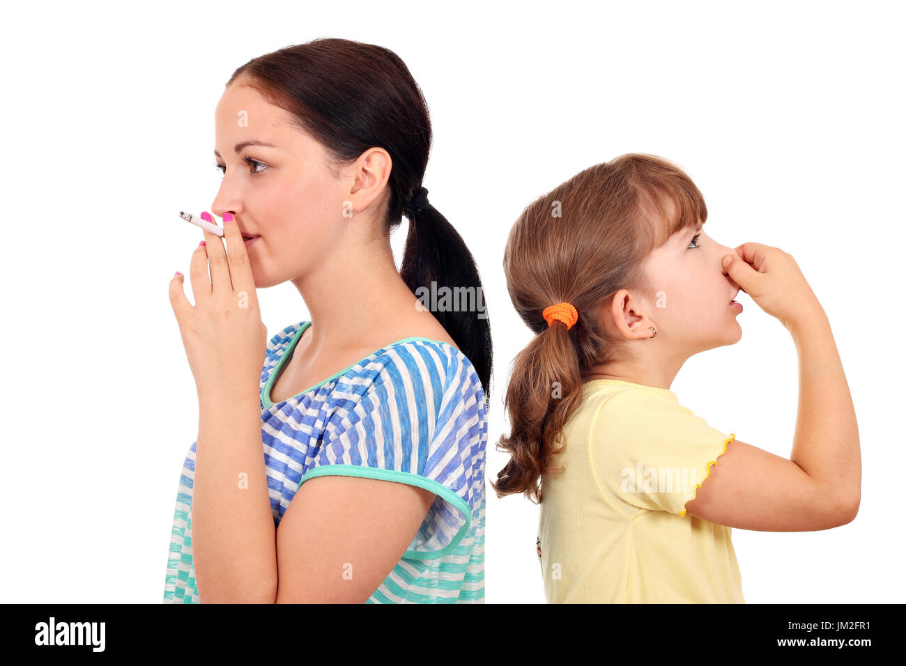 Kid smoking hi-res stock photography and images - Alamy