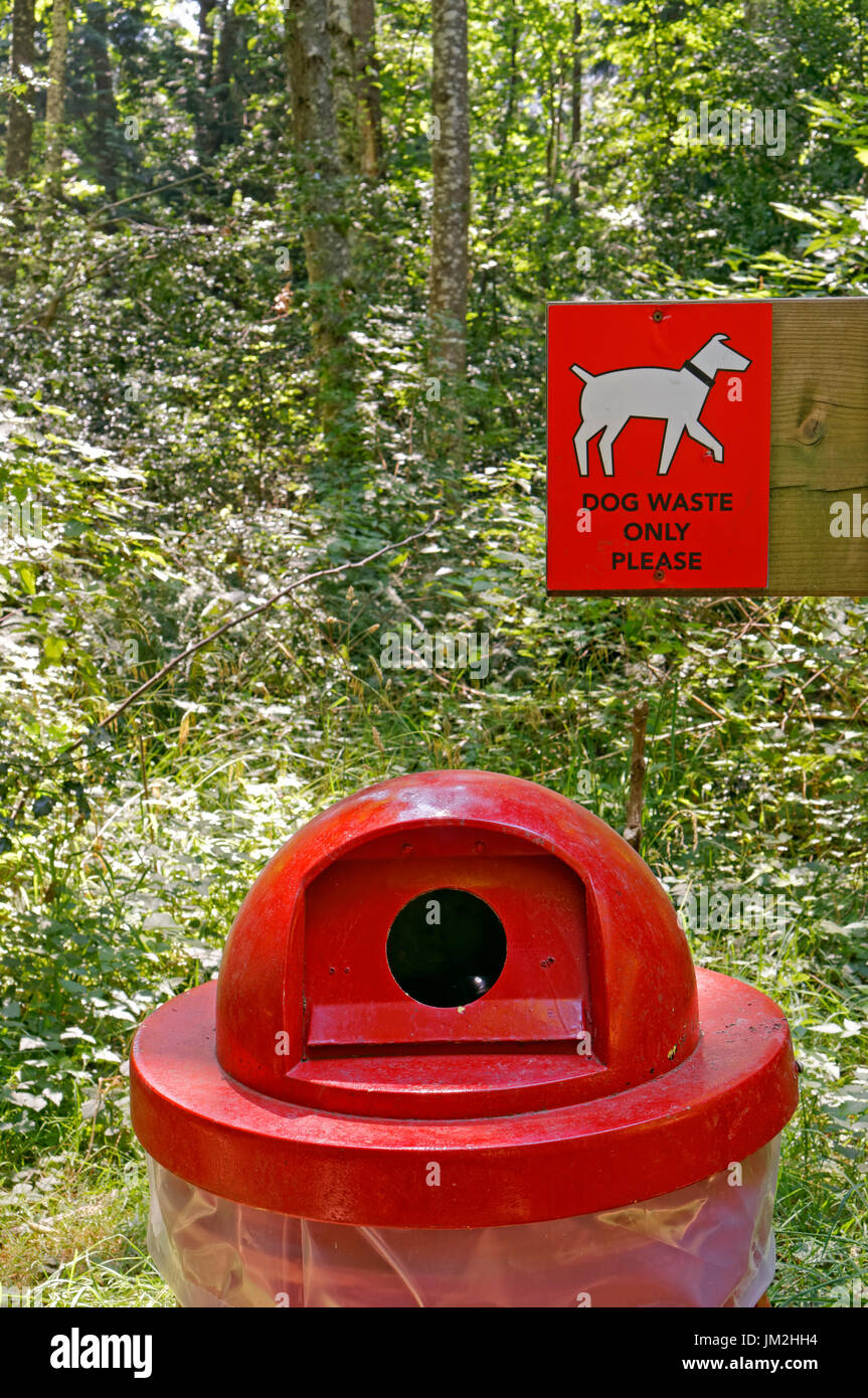 Dog waste receptacle hi-res stock photography and images - Alamy