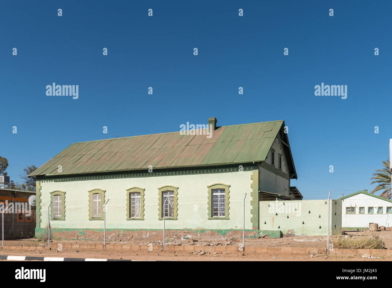 REHOBOTH, NAMIBIA - JUNE 14, 2017: An old, historical building in ...