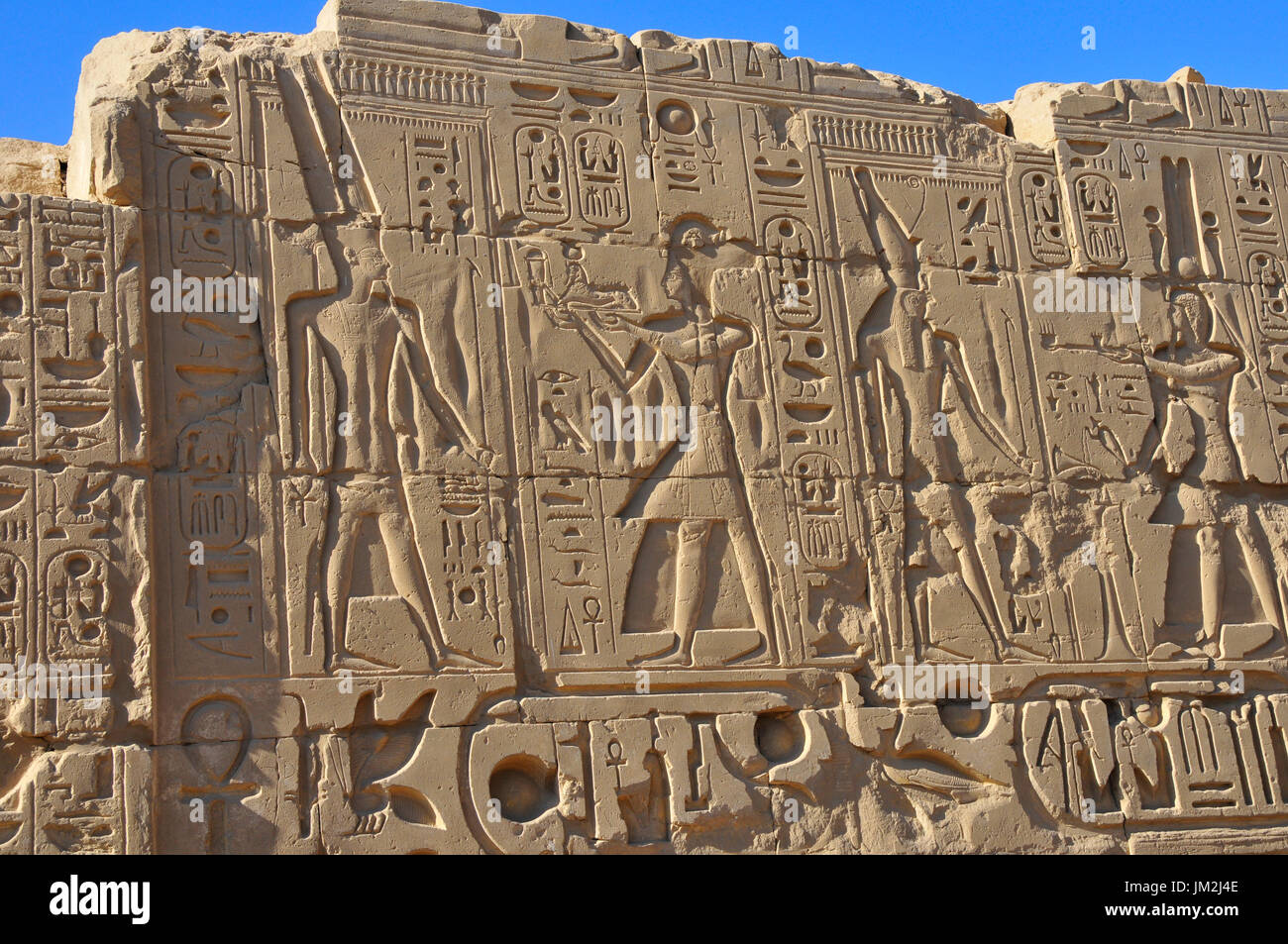Egyptian Hieroglyphs along the Nile River, Egypt Stock Photo - Alamy