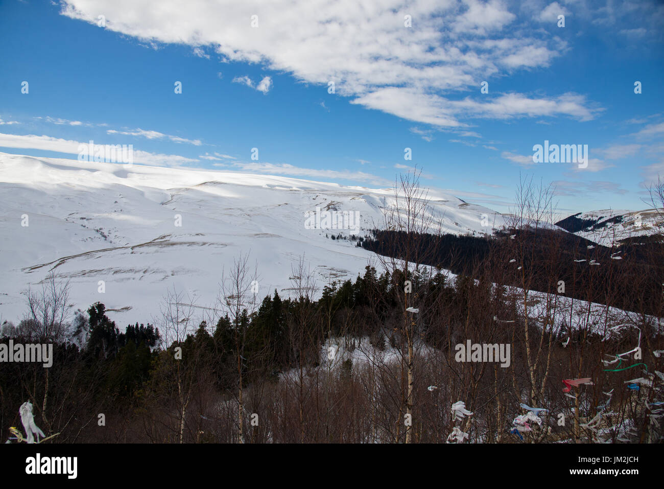 The magnificent mountain scenery of the Caucasus Nature Reserve Stock ...
