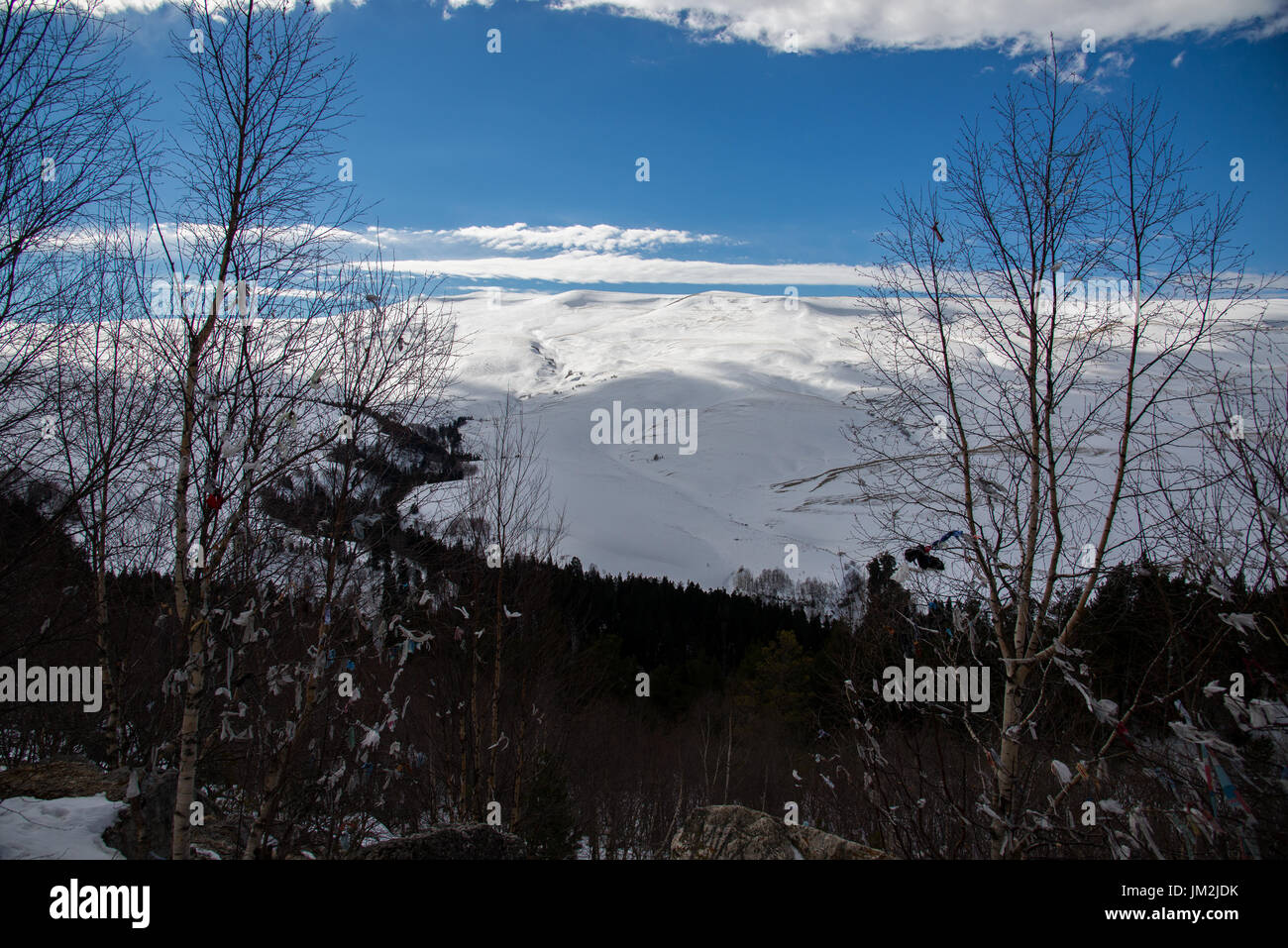 The magnificent mountain scenery of the Caucasus Nature Reserve Stock ...