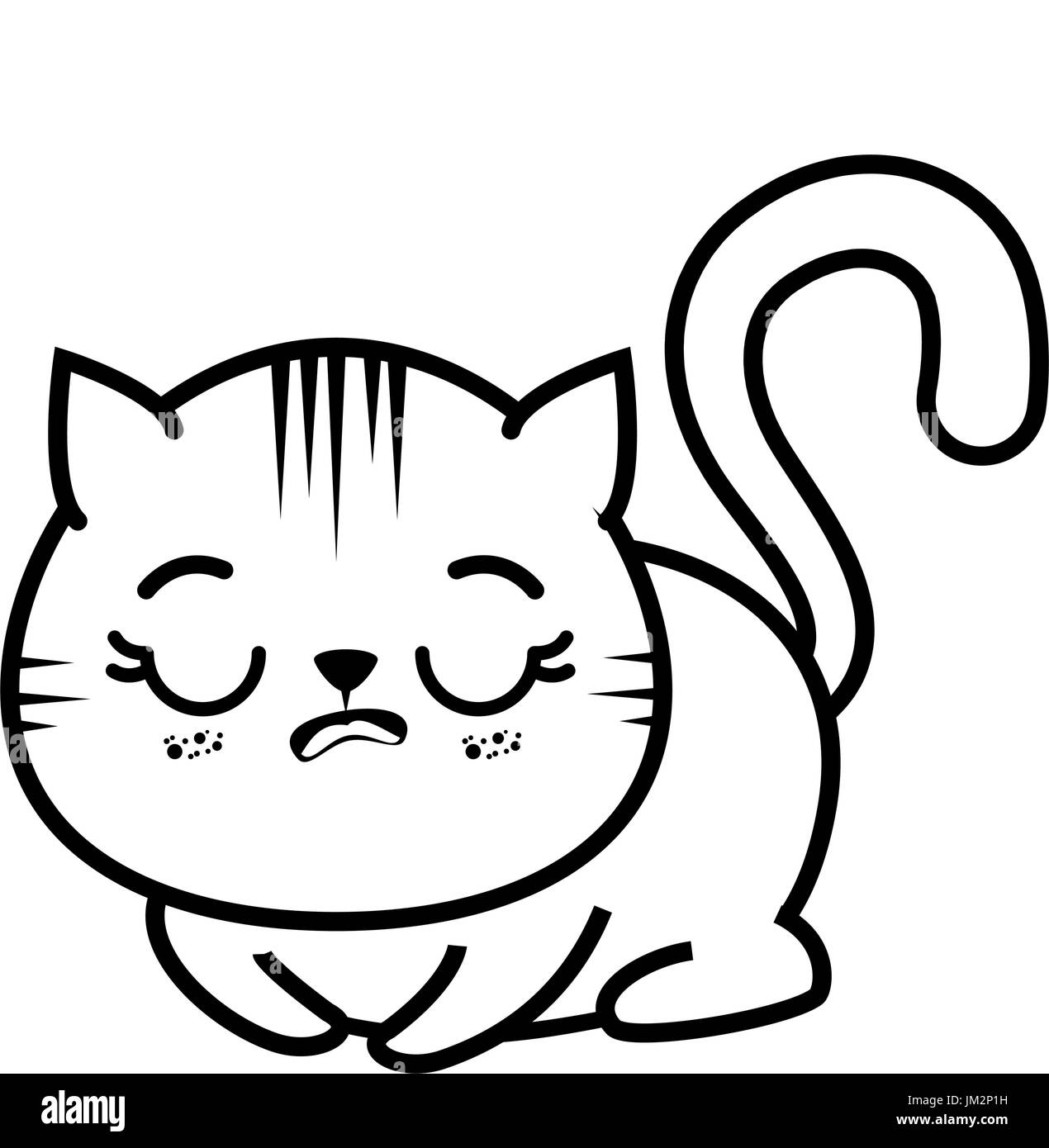 Tired Cartoon Eyes Icon High Resolution Stock Photography and Images ...