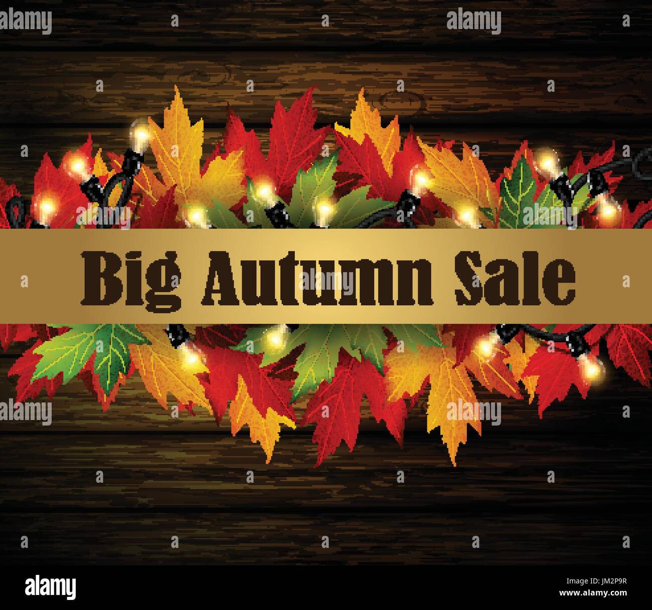 autumn special sale poster isolated Stock Vector Image & Art - Alamy