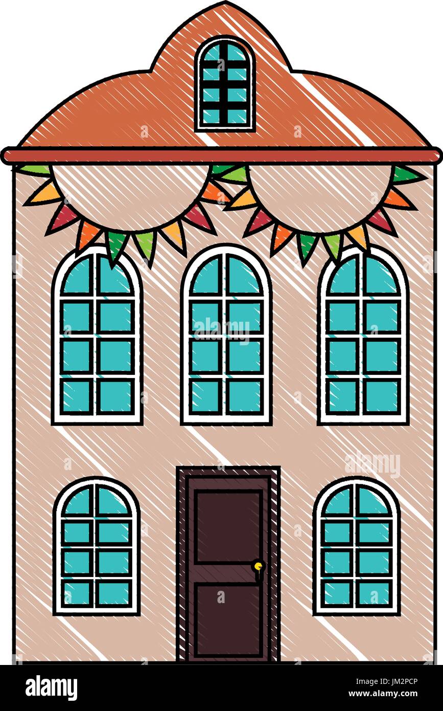 isolated big house icon vector illustration graphic design Stock Vector ...