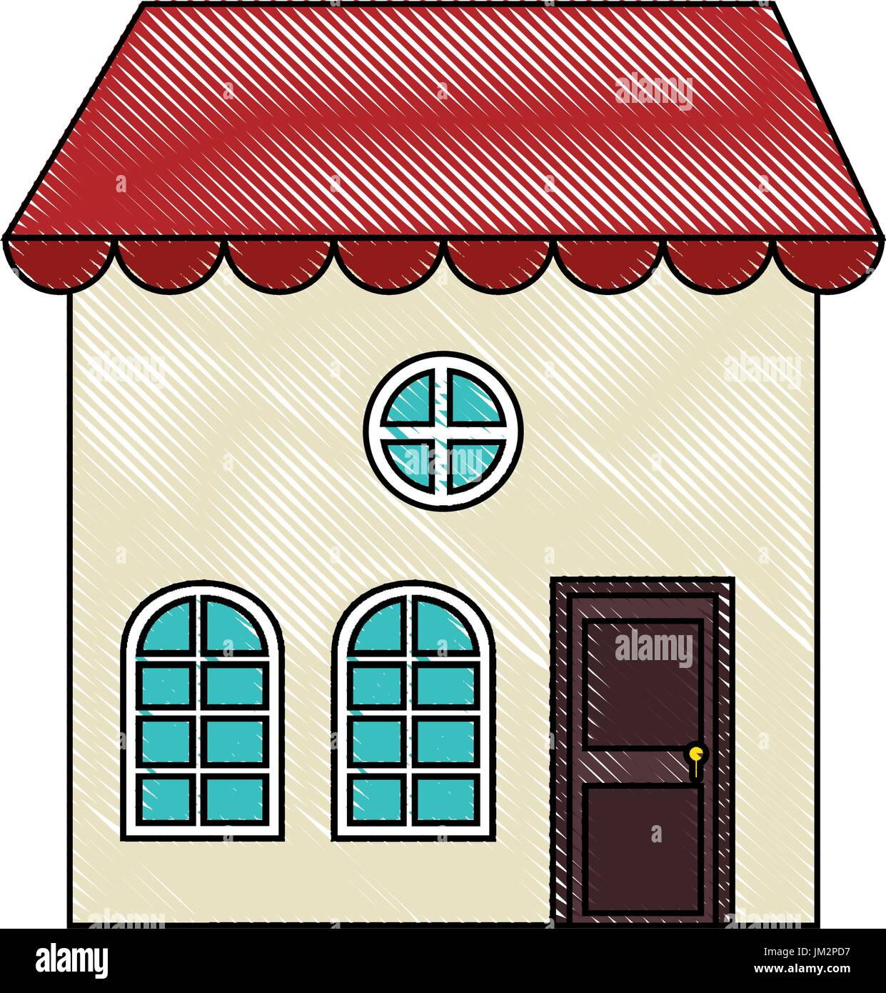 isolated big house icon vector illustration graphic design Stock Vector ...