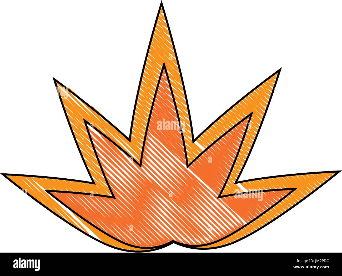 isolated big flame icon vector illustration graphic design Stock Vector ...