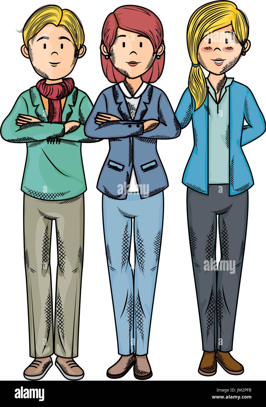 isolated partners group icon vector illustration graphic design Stock ...