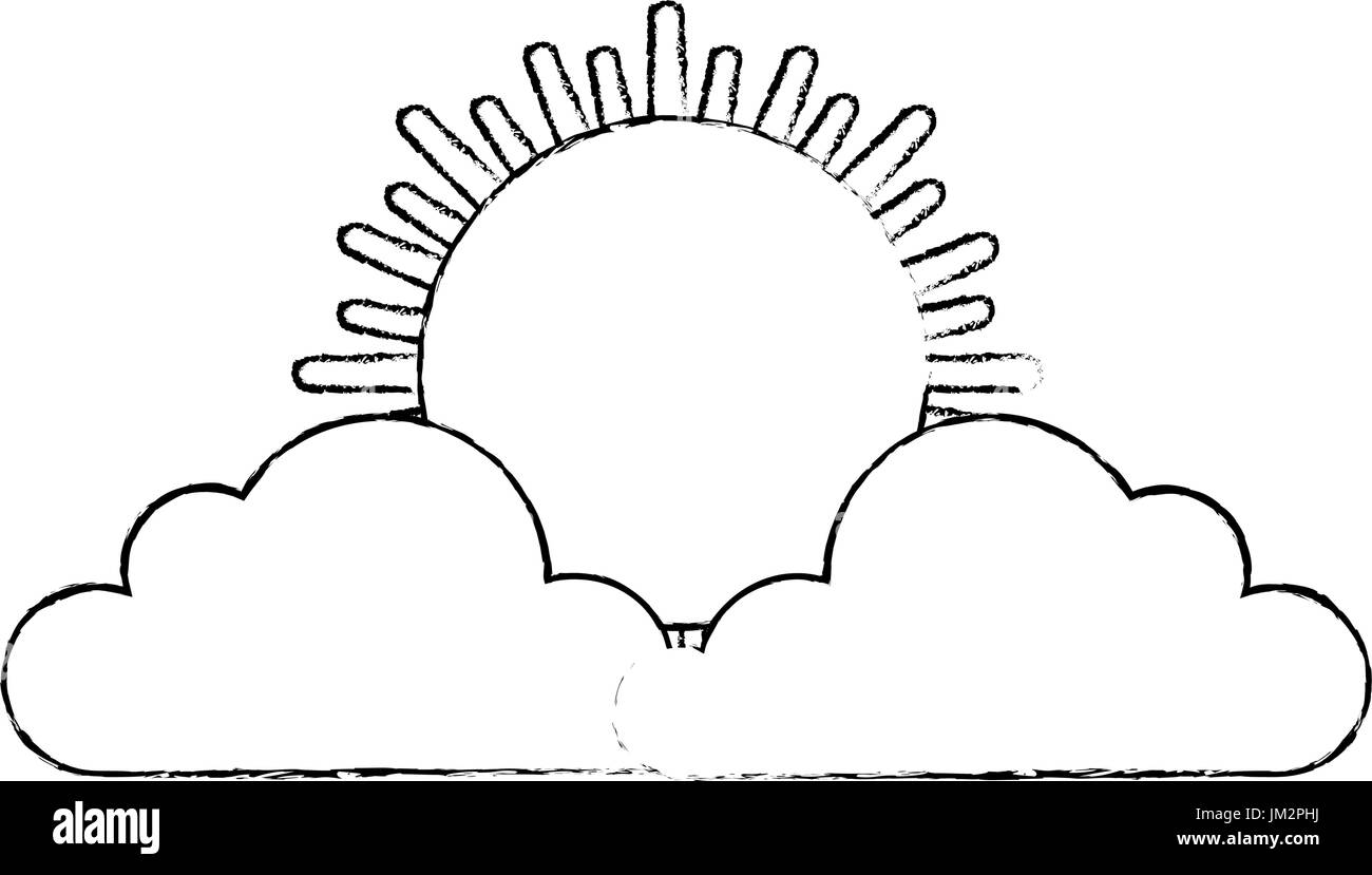 Dawn cloudscape Stock Vector Images - Alamy