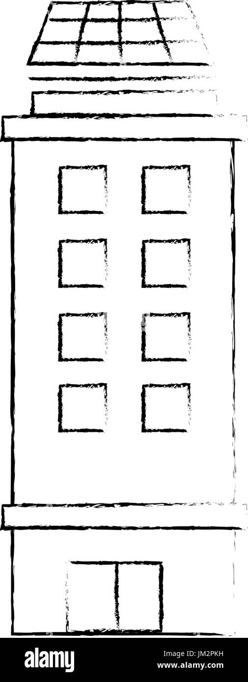 isolated city building Stock Vector Image & Art - Alamy