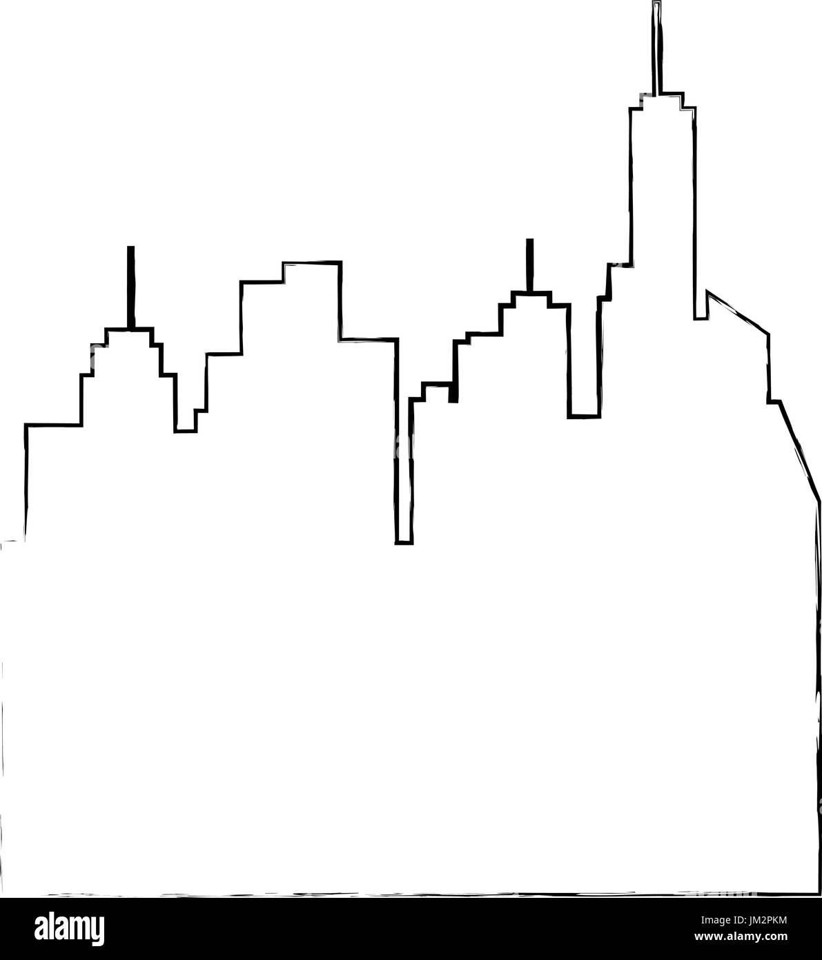 isolated city landscape Stock Vector Image & Art - Alamy