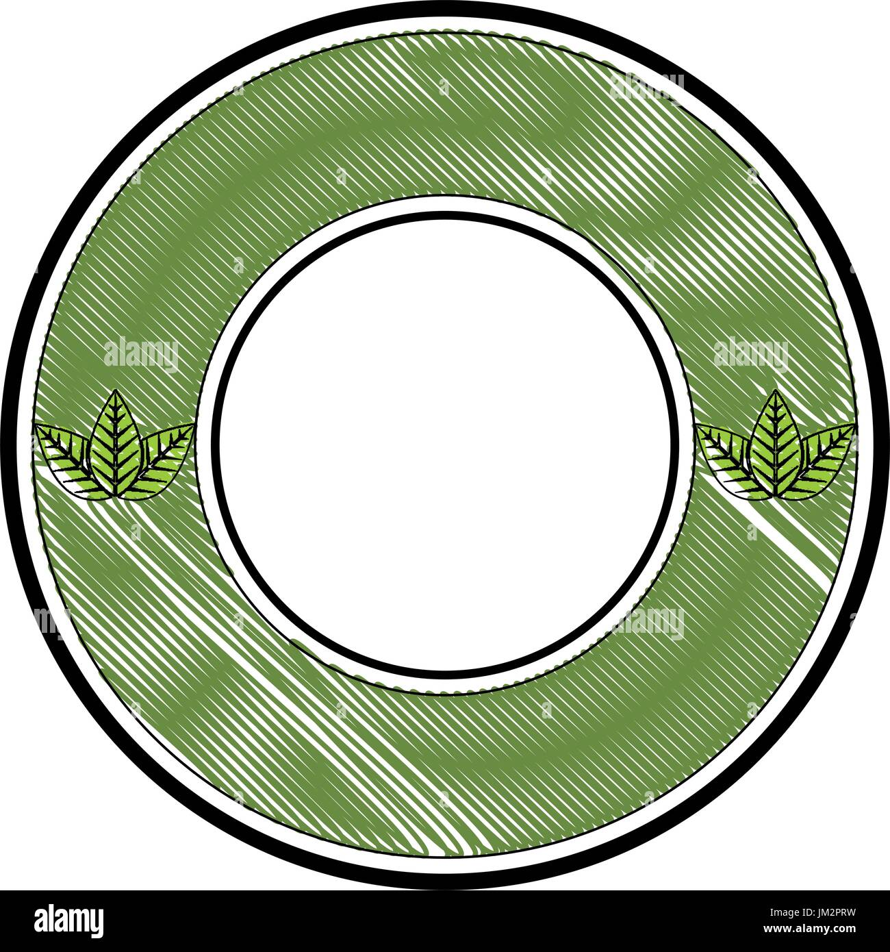 sheets trees round icon Stock Vector Image & Art - Alamy