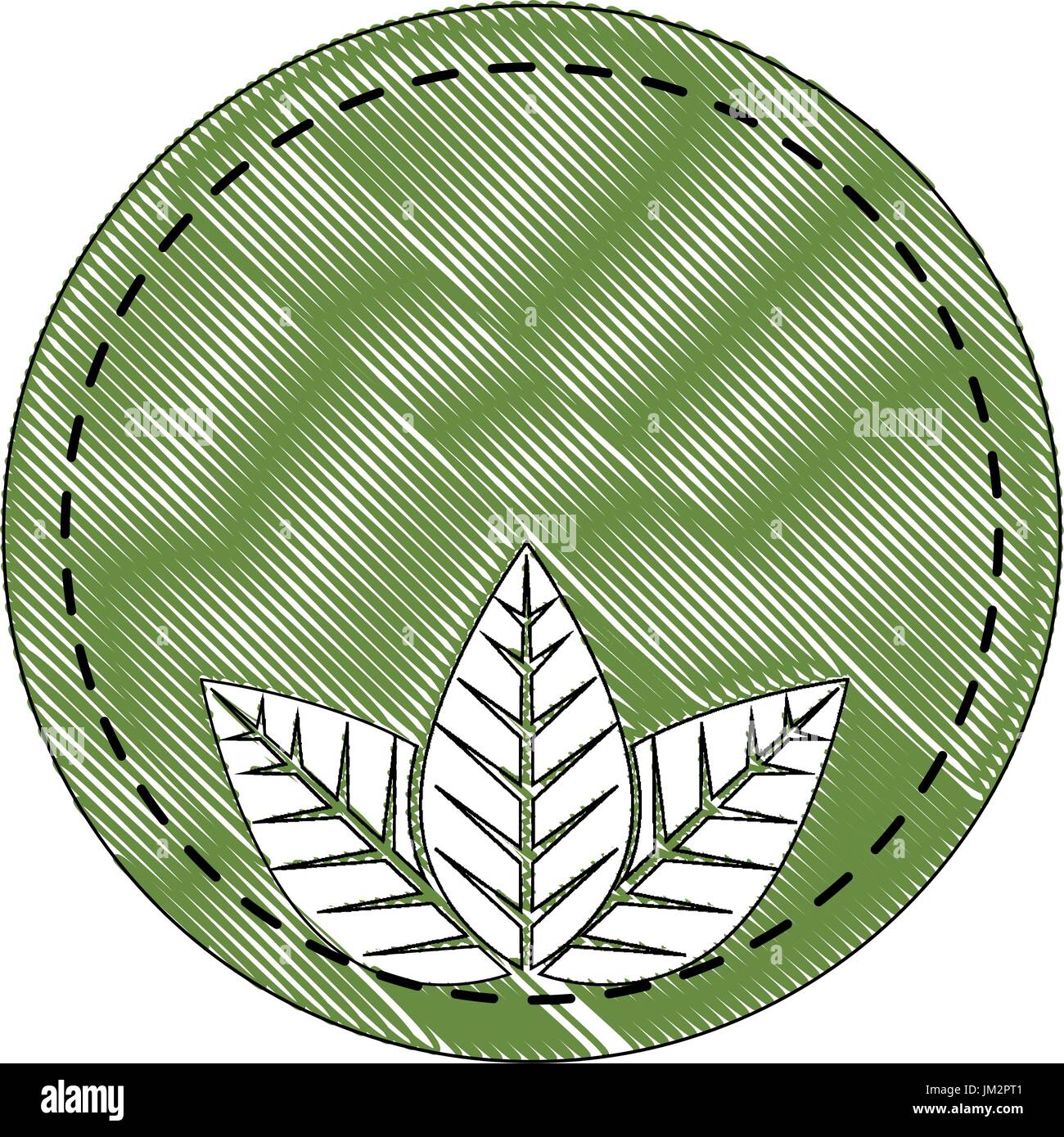 sheets trees round icon Stock Vector Image & Art - Alamy