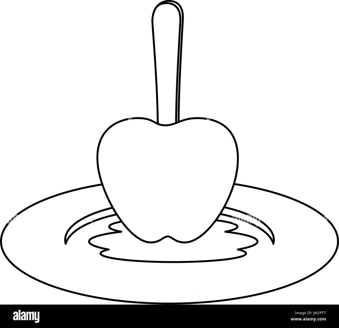 Candy apple Black and White Stock Photos & Images - Alamy