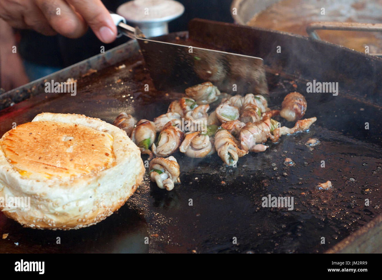 Italy, Sicily, Street Food, Stigghiole Stock Photo - Alamy