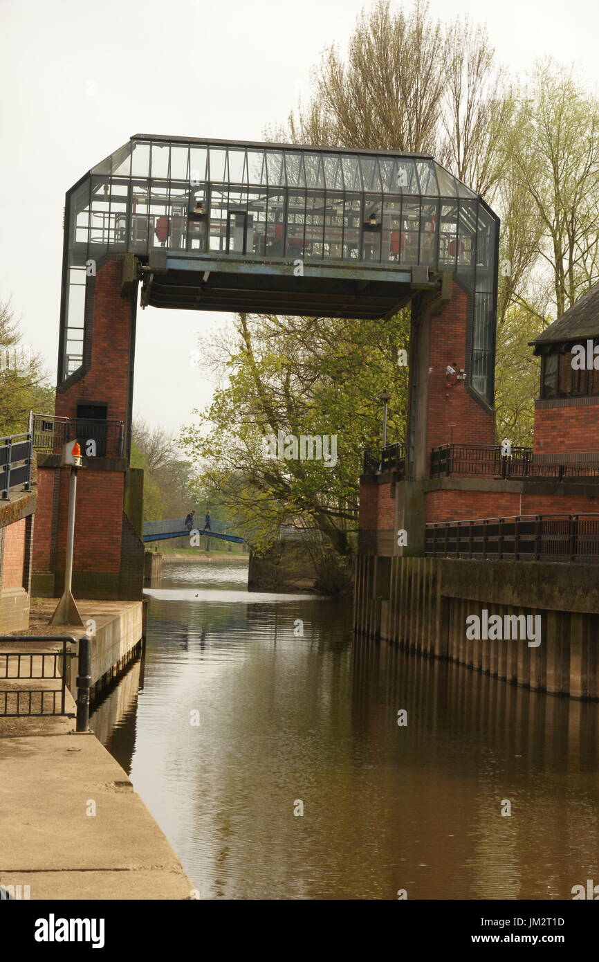 Foss barrier flood defence hi-res stock photography and images - Alamy