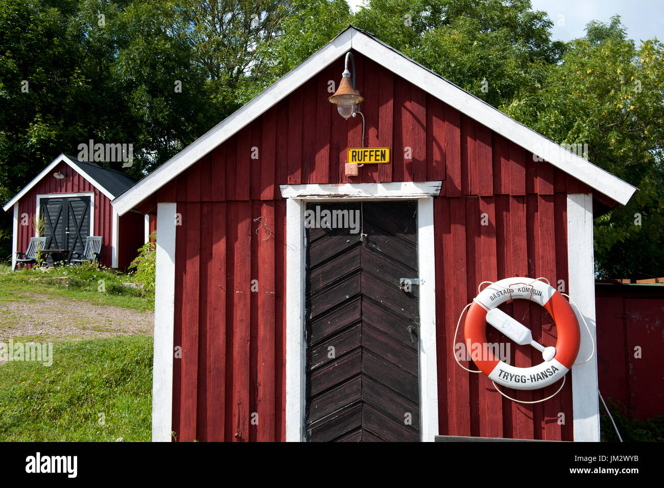 Swedish Beach Hut High Resolution Stock Photography and Images - Alamy