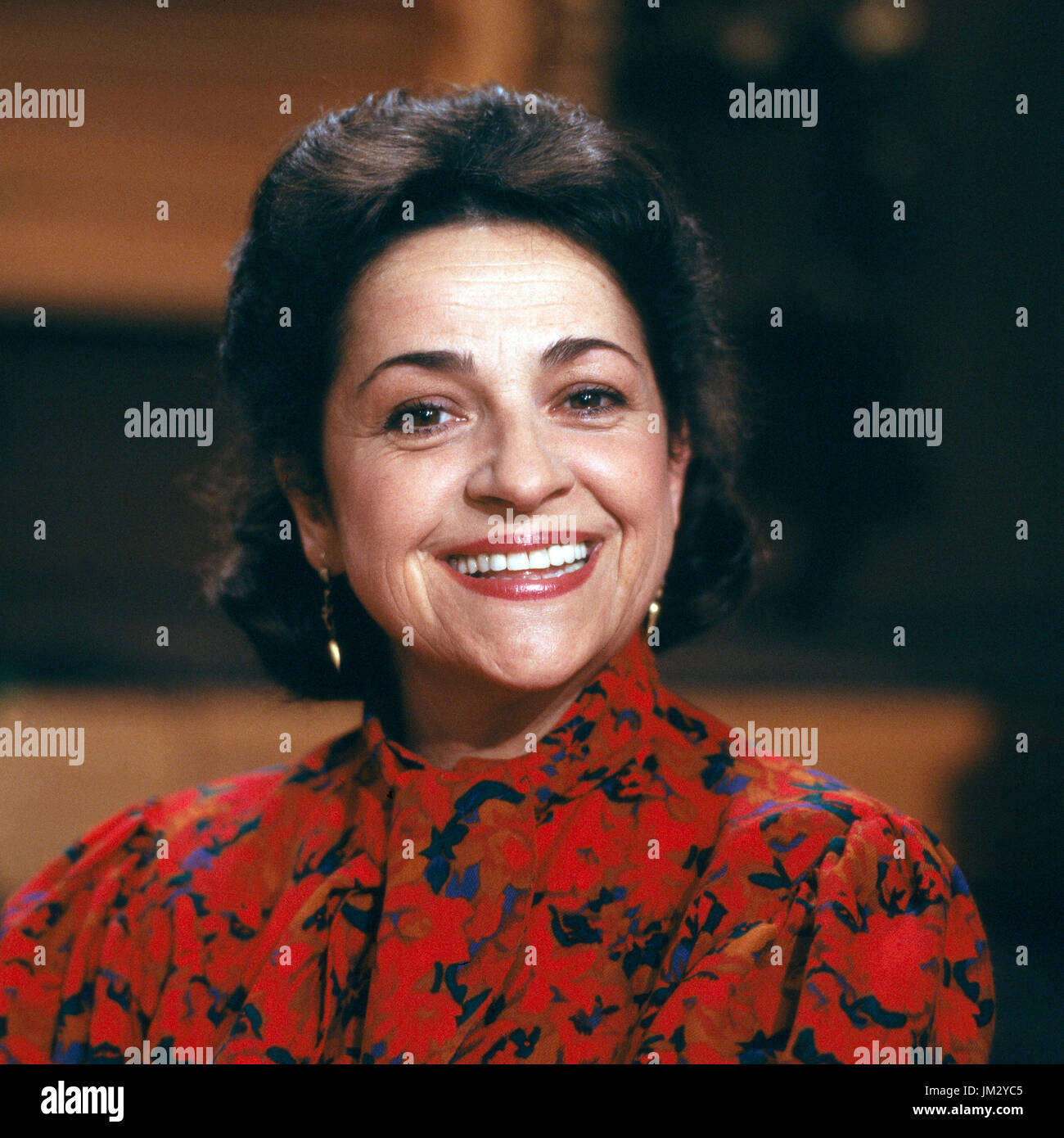 Rumänische Opernsängerin Ileana Cotrubas in der Musiksendung "Ihr ...