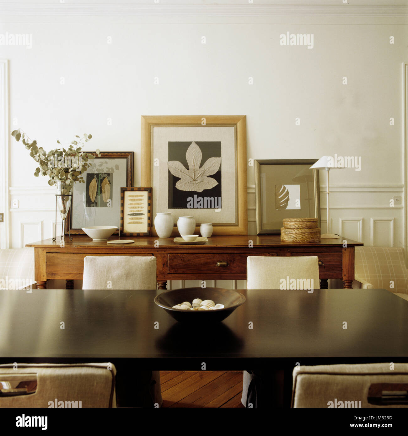 Rustic style display Stock Photo - Alamy