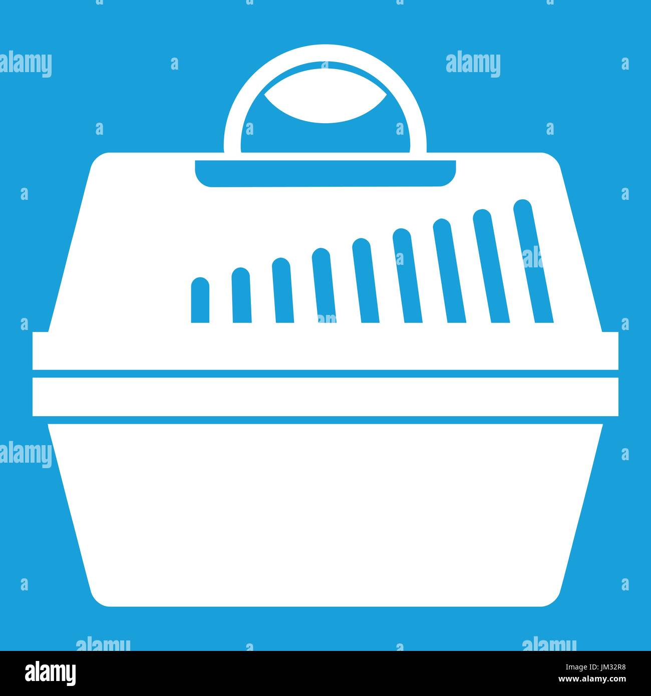 Blue plastic cage Stock Vector Images - Alamy