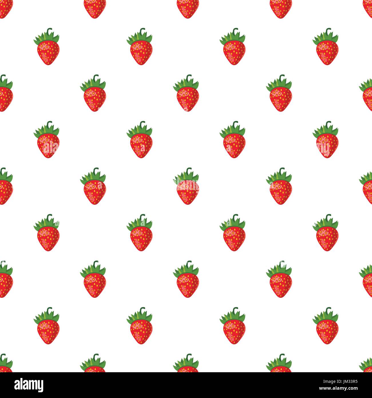 Strawberry pattern seamless Stock Vector Image & Art - Alamy