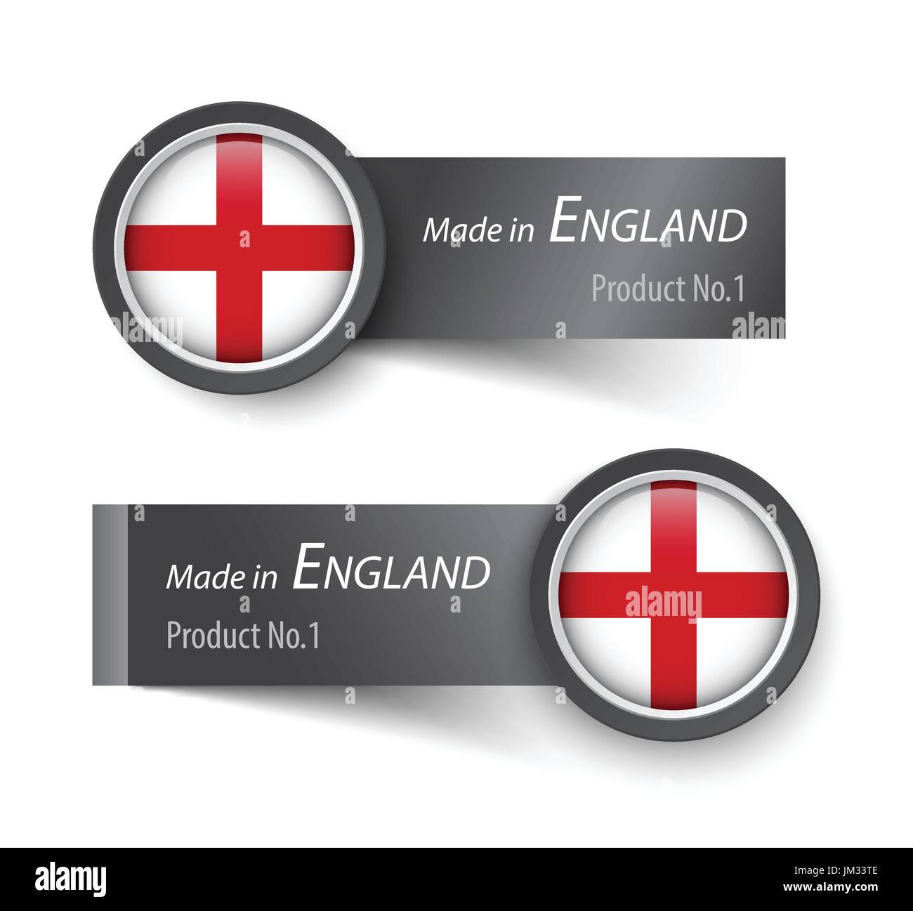 Made in england label Stock Vector Images - Alamy