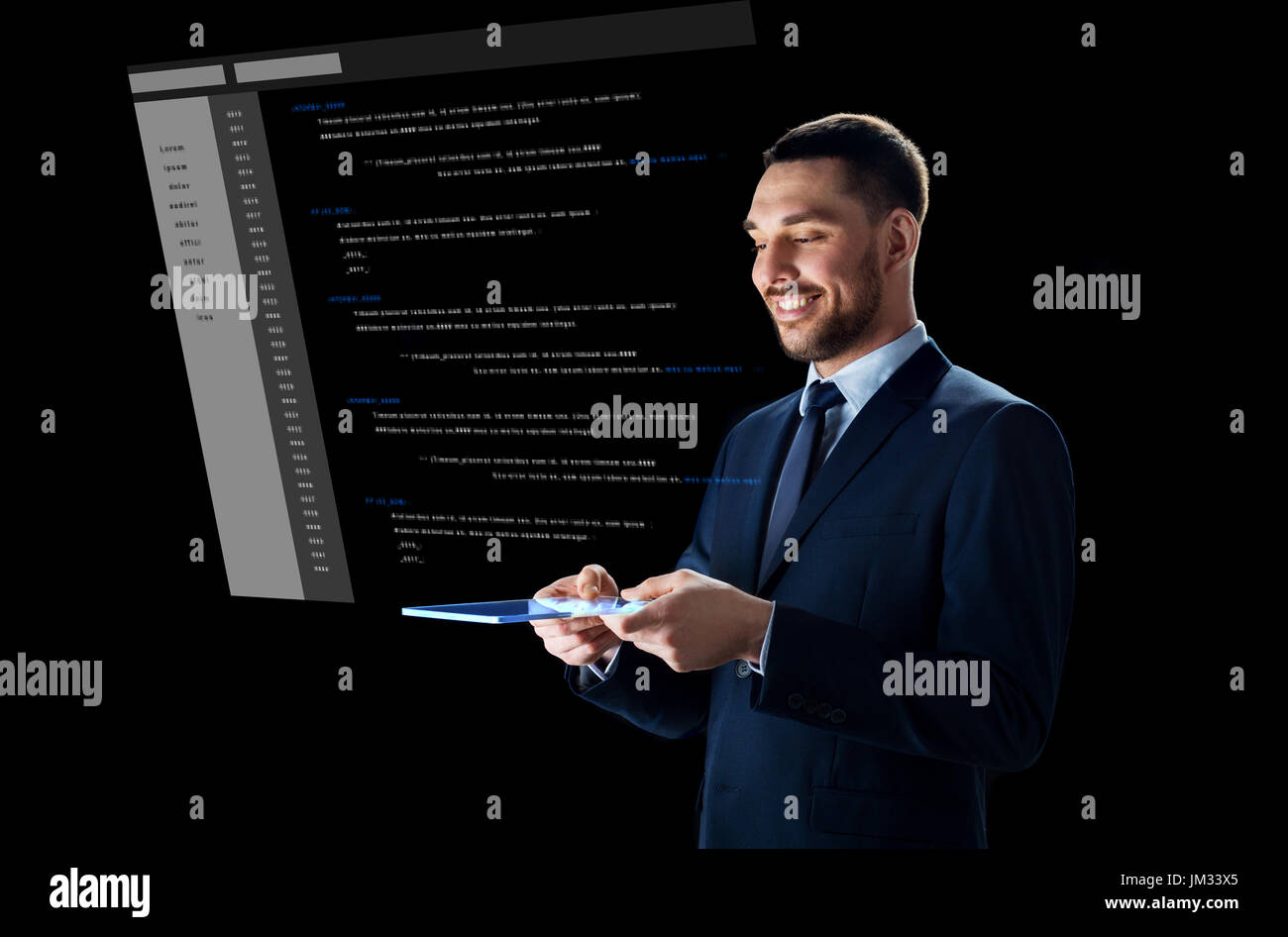 Virtual coding hi-res stock photography and images - Alamy