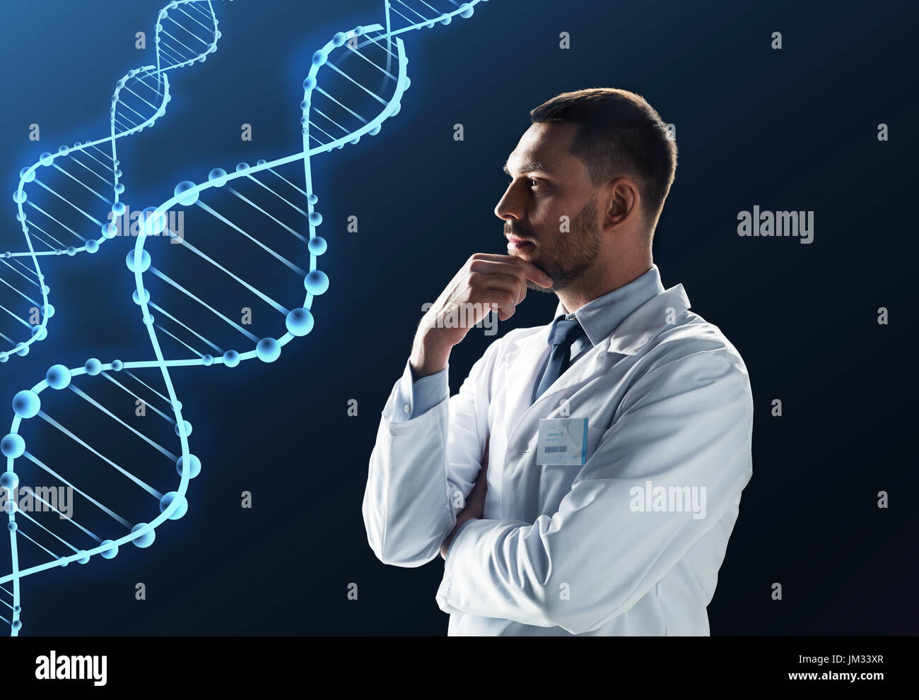 Scientist dna helix hi-res stock photography and images - Alamy