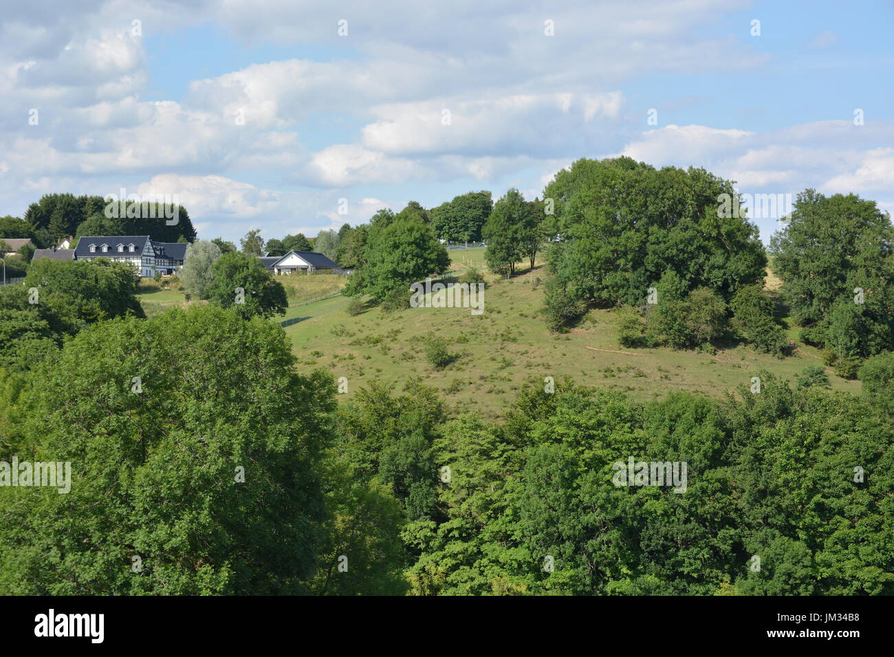 Kronenburg, Germany - July 21, 2017 - Beautiful Kronenburg in Germany ...