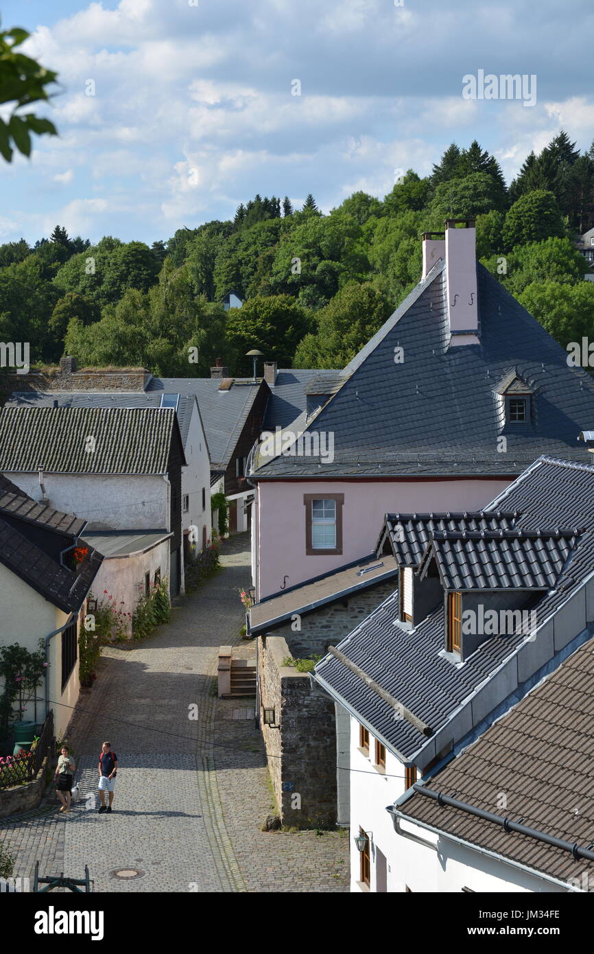 Kronenburg, Germany - July 21, 2017 - Beautiful Kronenburg in Germany ...