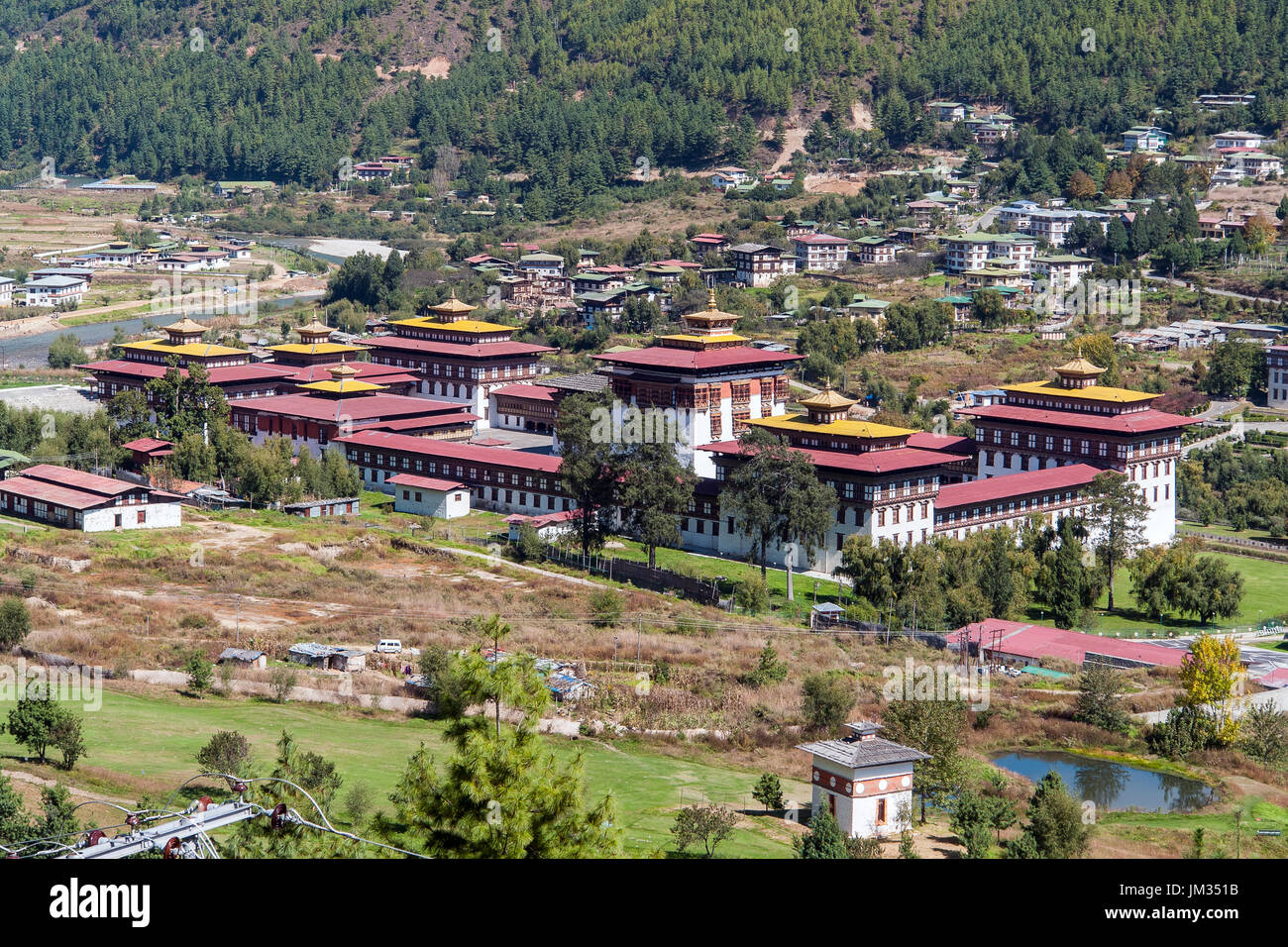 King palace of bhutan hi-res stock photography and images - Alamy