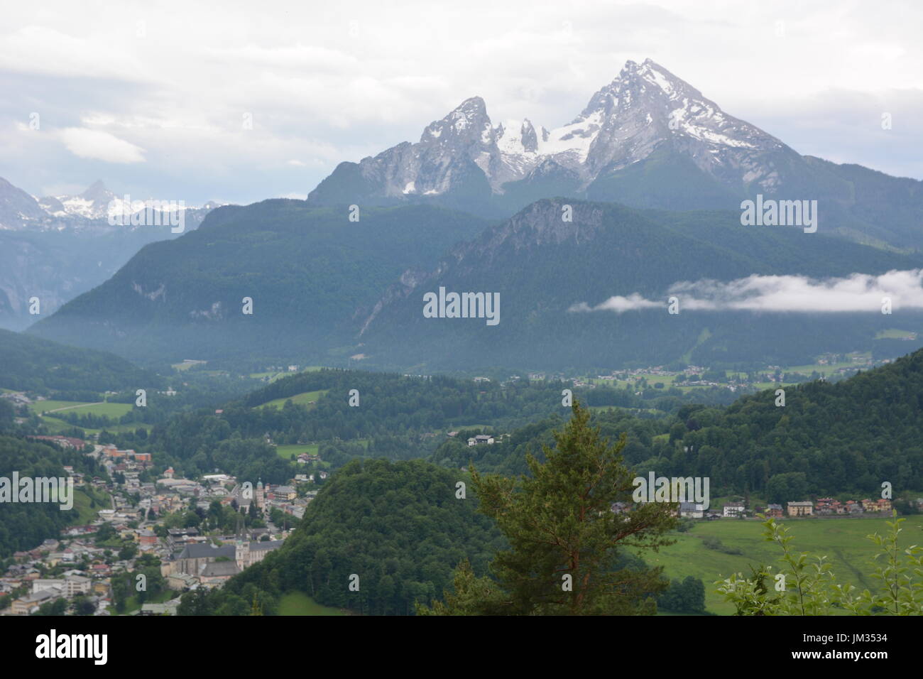 Berchtesgaden, Germany - June 6, 2017 - Beautiful Mount Watzmann in ...
