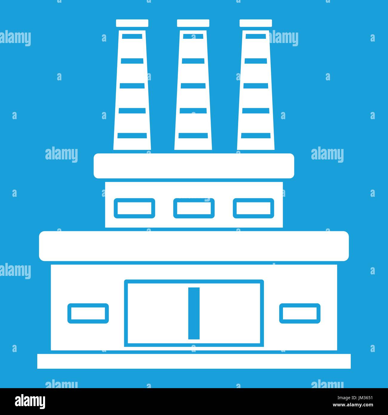 Large oil refinery icon white Stock Vector Image & Art - Alamy