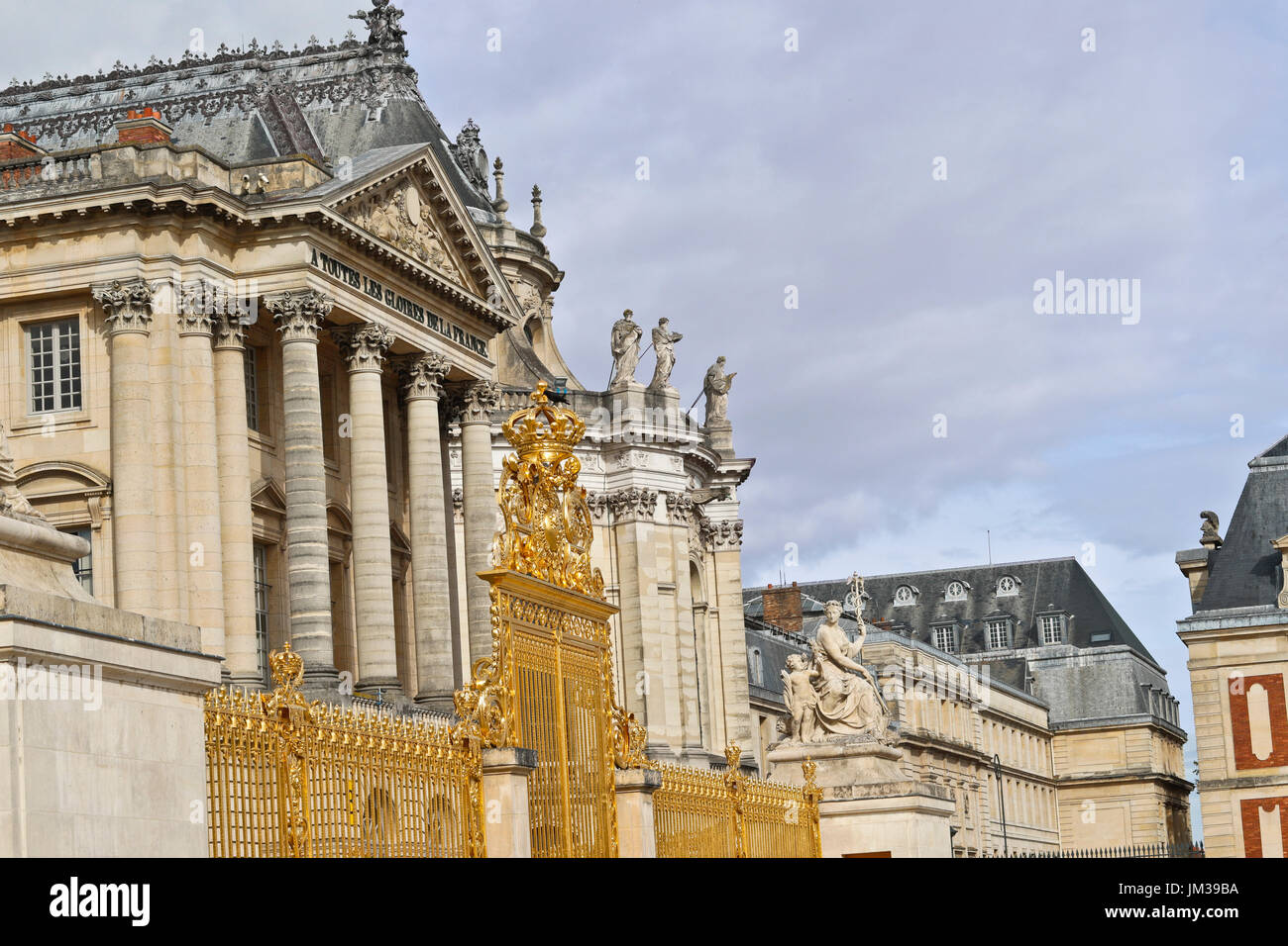 Royal Chapel Of The Palace Of Versailles High Resolution Stock ...