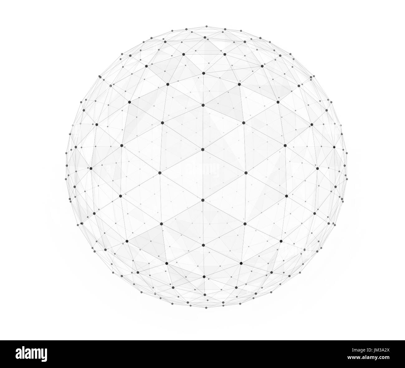 Abstract digital tech grid Black and White Stock Photos & Images - Alamy