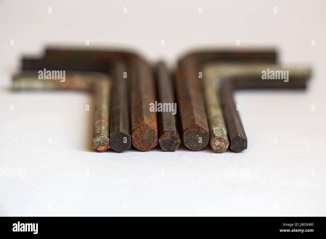 Old allen keys hi-res stock photography and images - Alamy