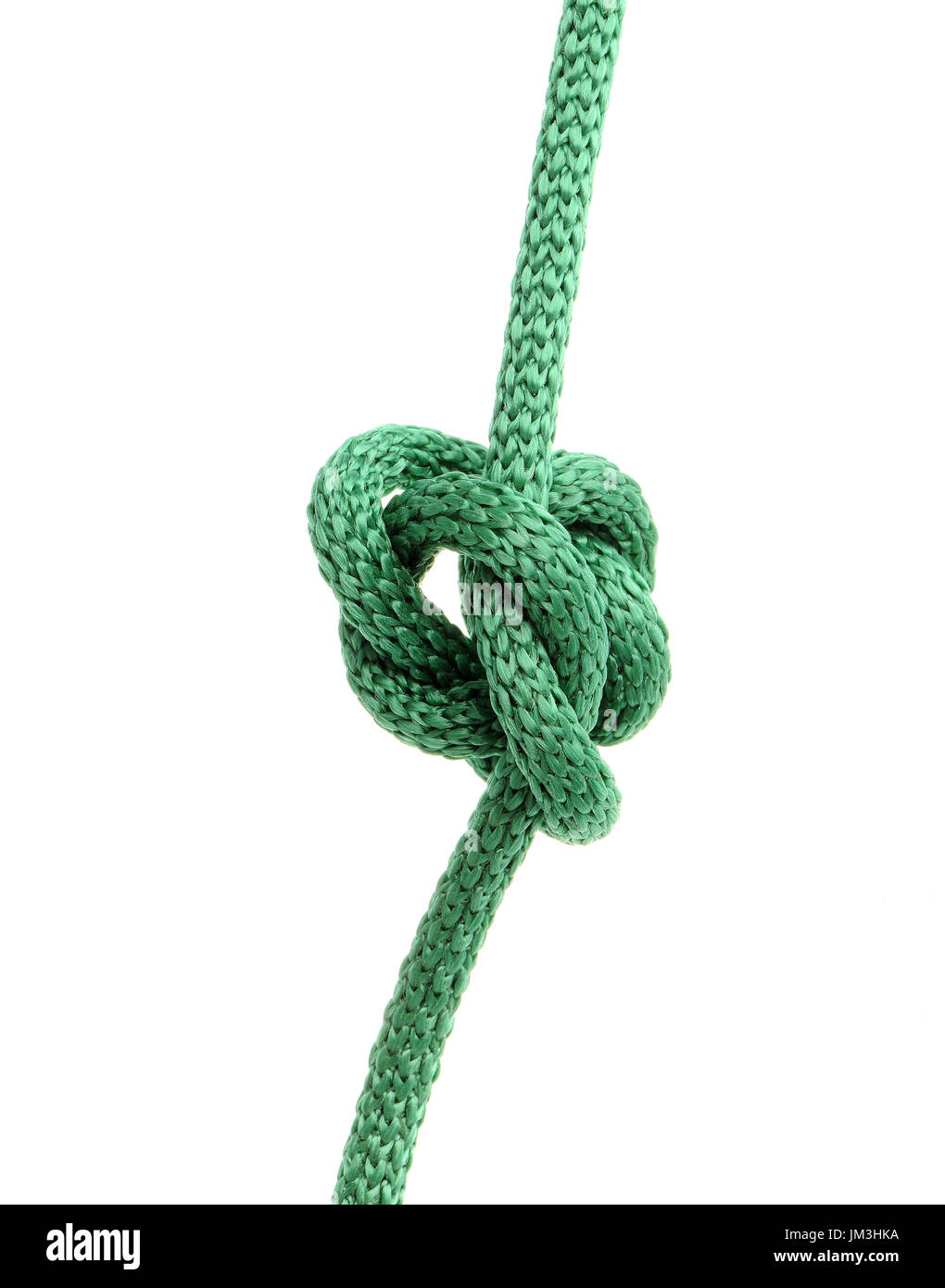 rope with knob isolated on white background Stock Photo - Alamy