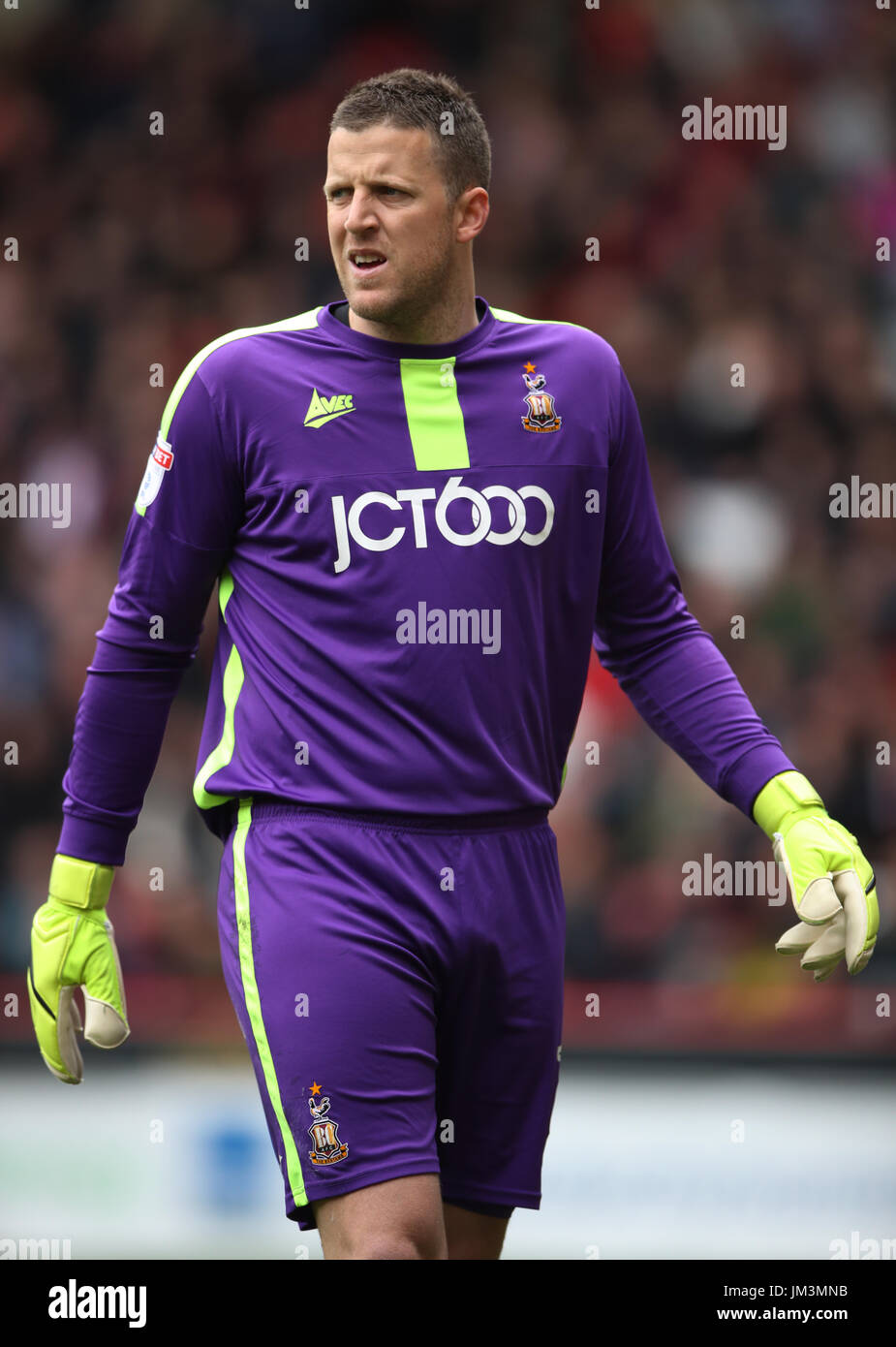 Bradford city goalkeeper colin doyle hi-res stock photography and ...