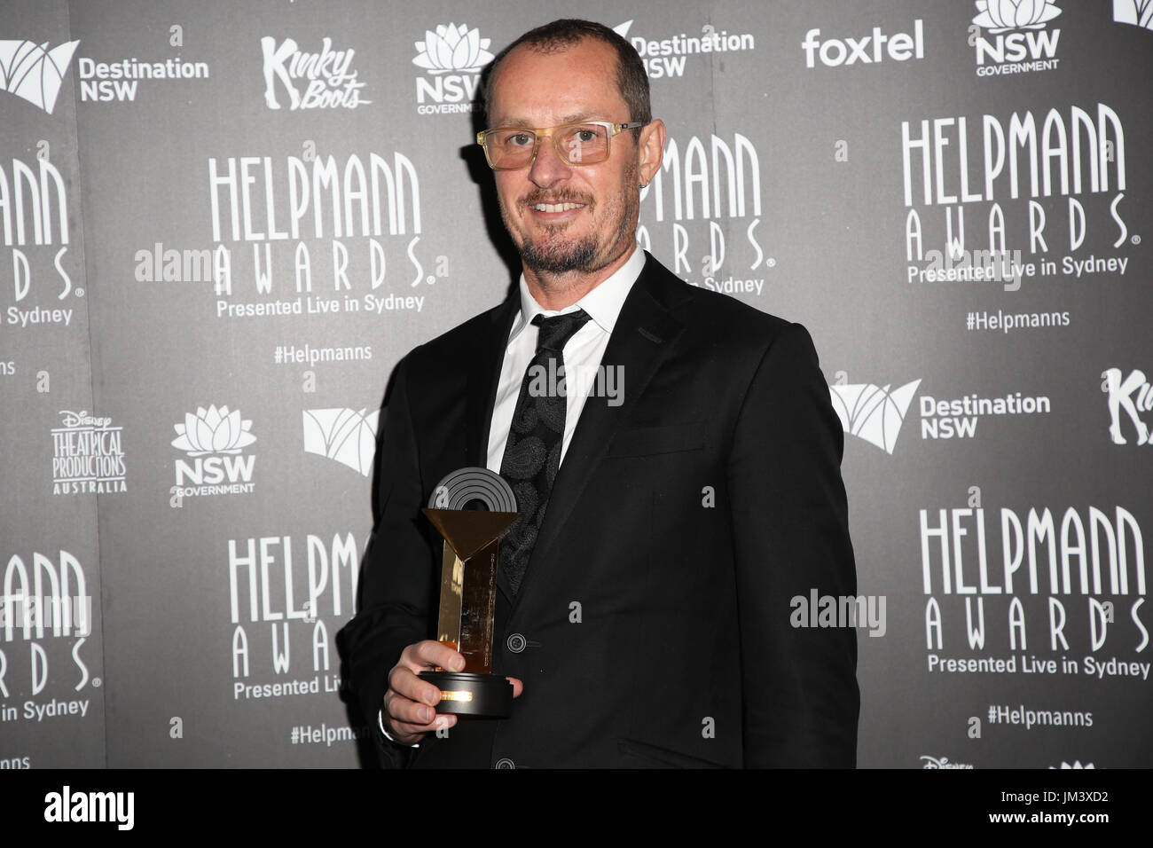 17th Annual Helpmann Awards - 2017. Pictured: Richard Tognetti, poses ...